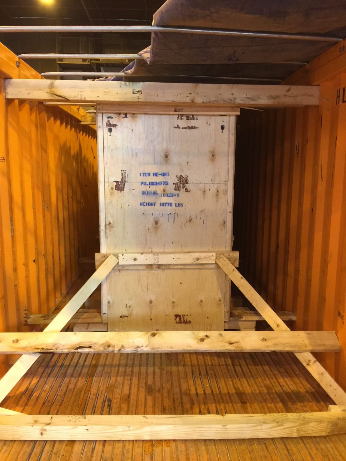 Sea Container Packaging, Shipping Container, Butler and Baird,